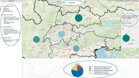 Alpine energy data is now visible! CERVINO demo shows the possibilities of the energy data ...