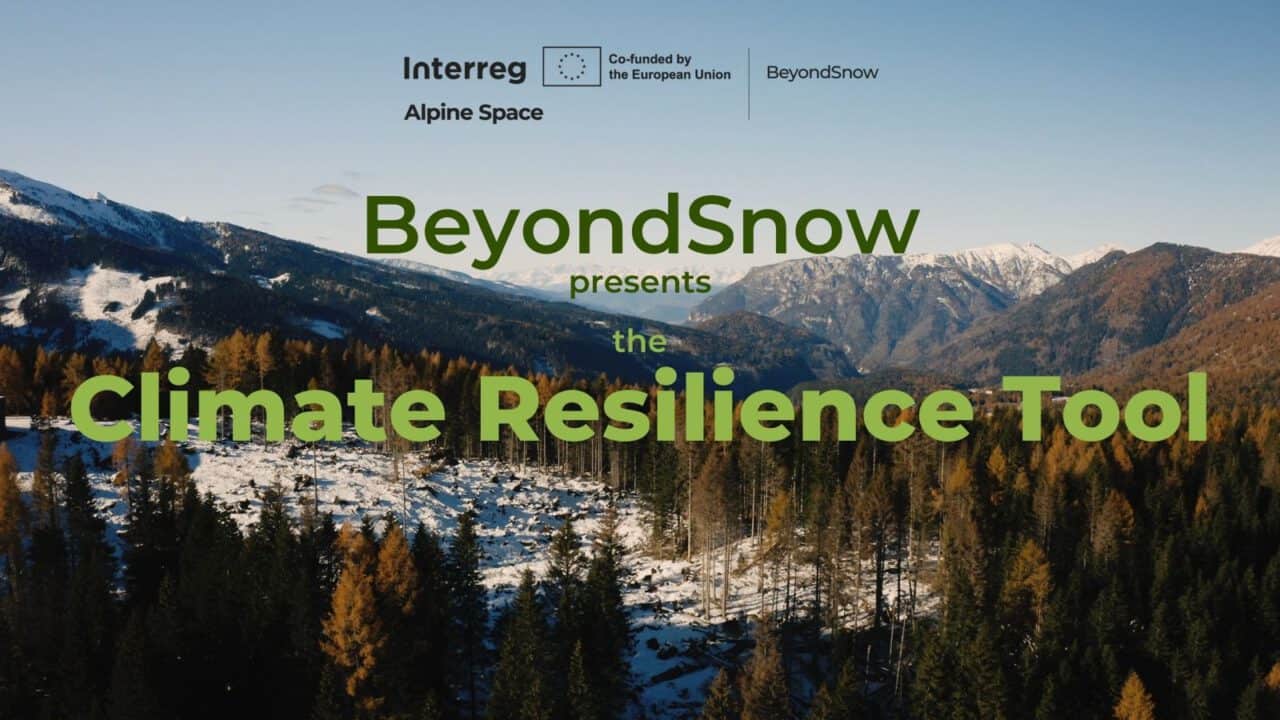 Introducing the Climate Resilience Tool - Alpine Space Programme
